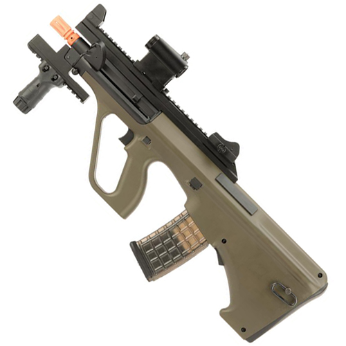 Purchase Snow Wolf AUG A3 CQB Improved Bullpup Airsoft AEG Rifle ...