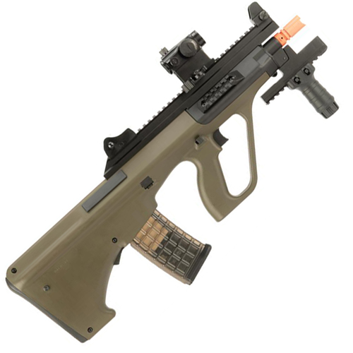 Purchase Snow Wolf AUG A3 CQB Improved Bullpup Airsoft AEG Rifle ...